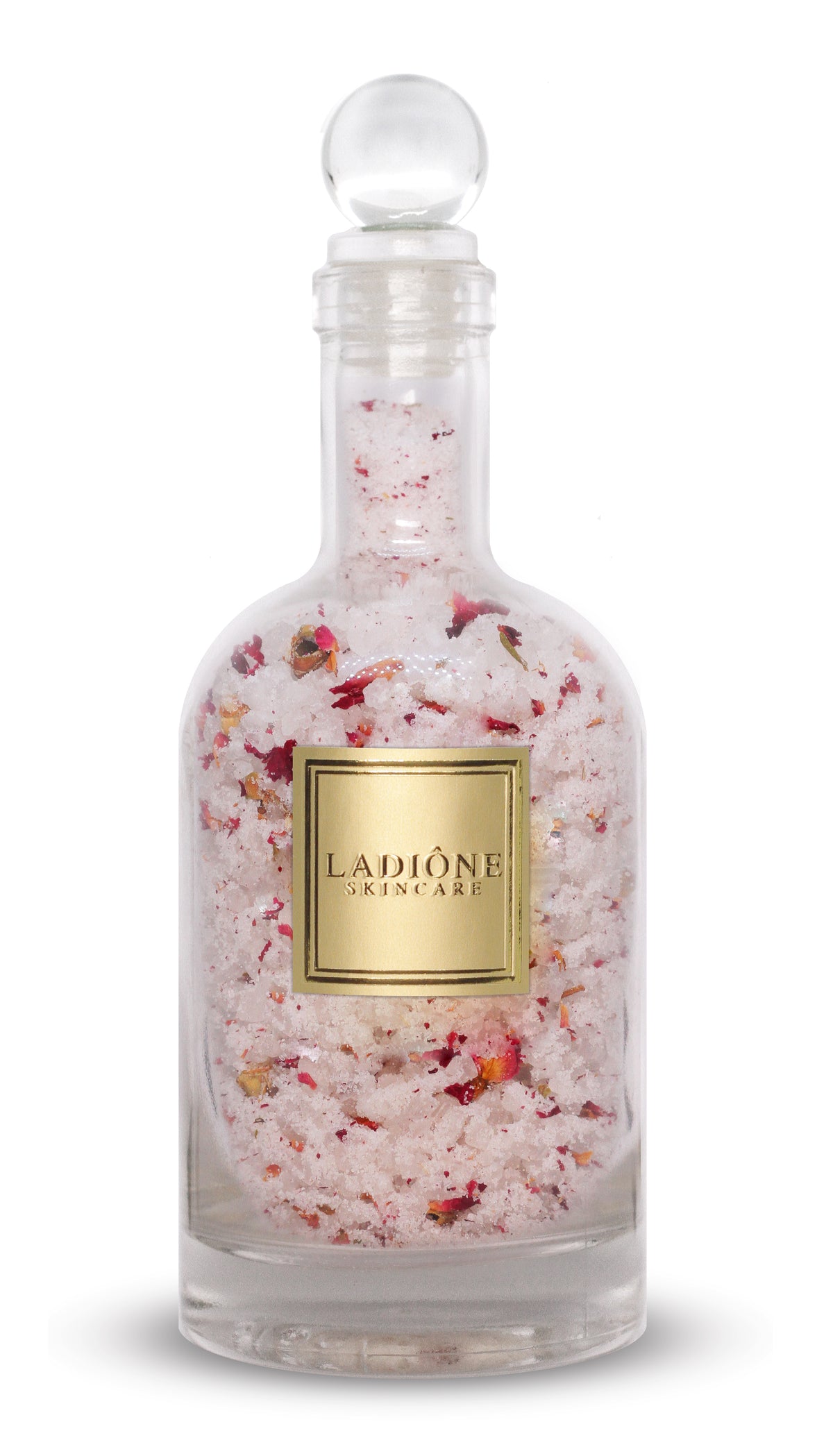 Organic & Natural Fresh Cut Rose Bath Salt - LADIÔNE™ – LADIONE.com